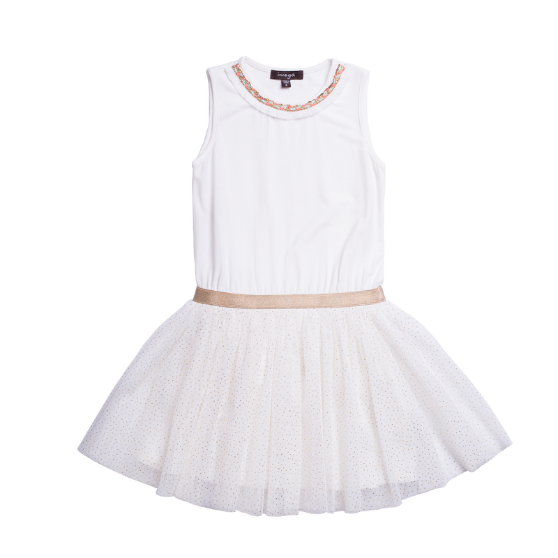 "PASCAL" Girls White Tutu Dress - House of Sofella
